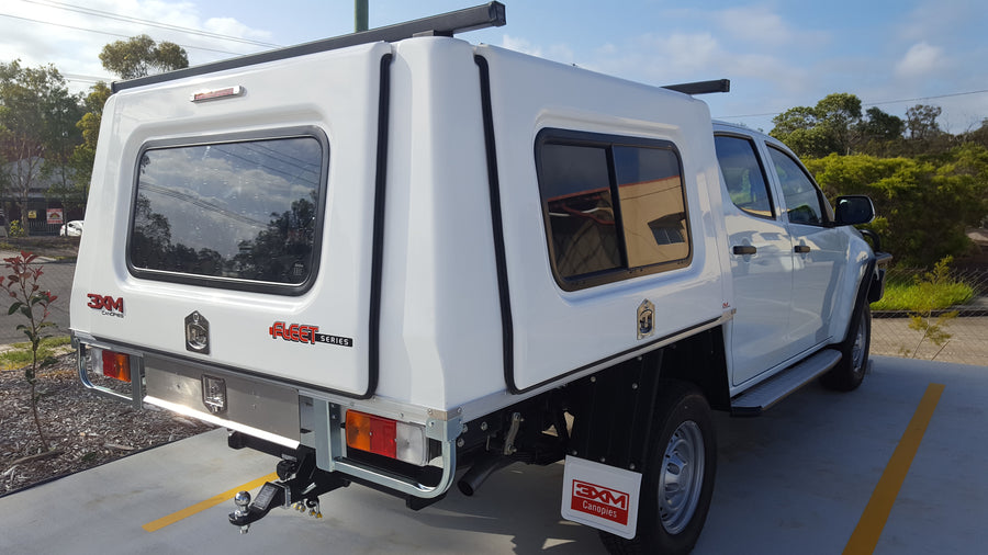 3XM Fleet Series Dual Cab Canopy Including Tray – Fully Equipped Australia
