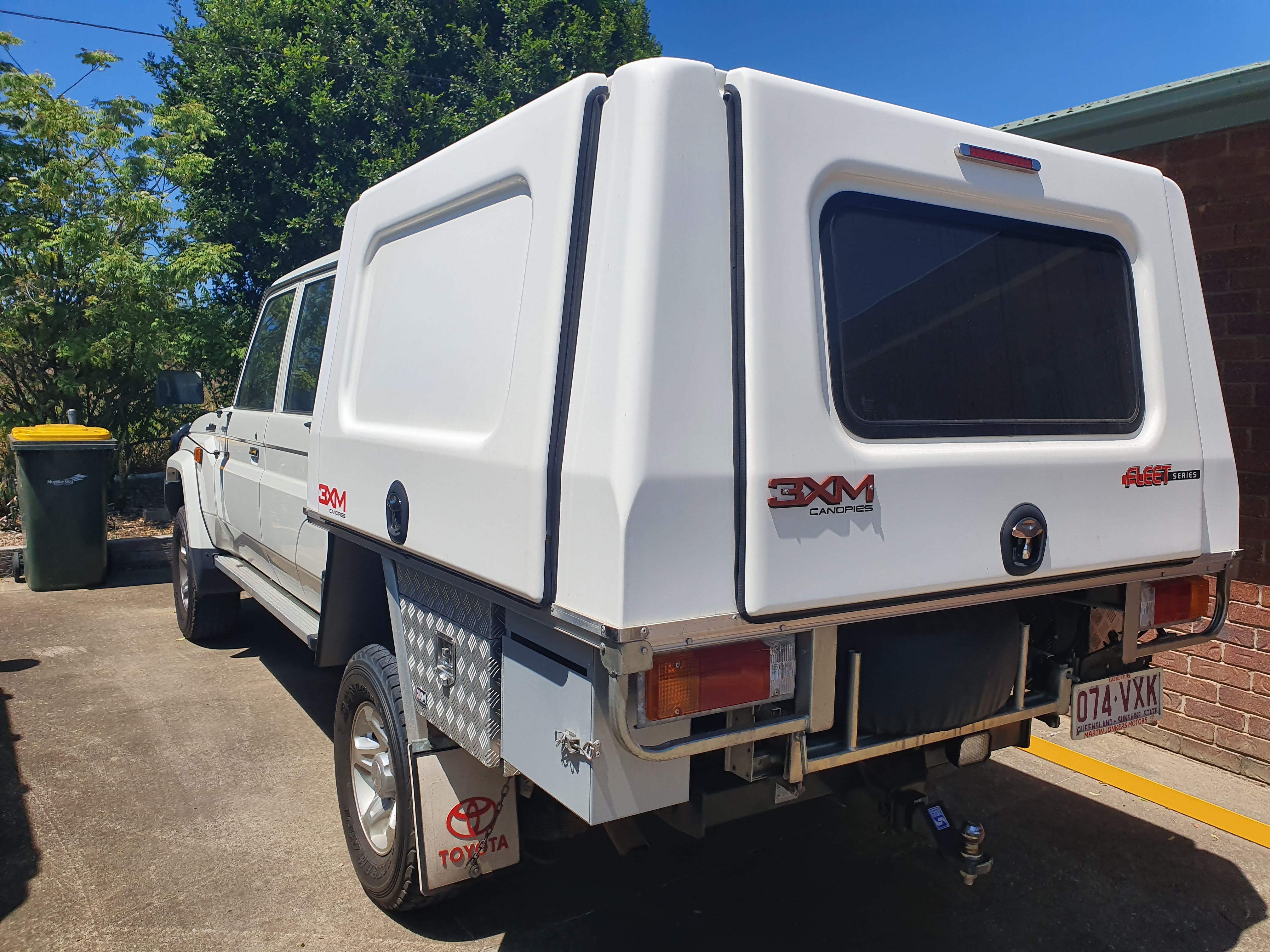 3XM Fleet Series Dual Cab Canopy Including Tray – Fully Equipped Australia