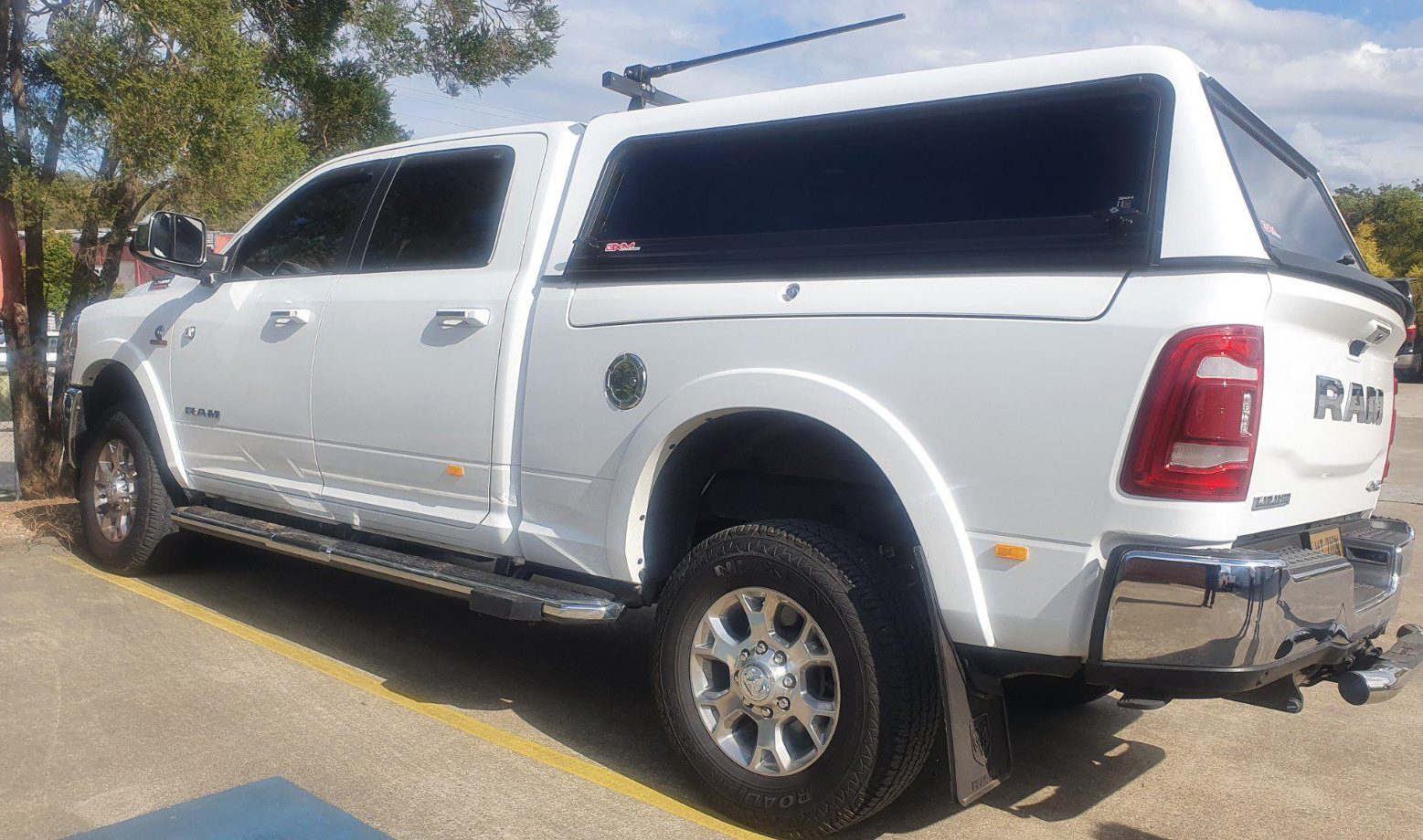 Crown Canopy with Lift Up Glass Doors to suit RAM 2500/3500 6'4" Long ...