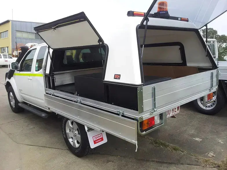 Tradesman Series: 3XM Canopy(Lift Up Side Doors) for Extra Cab Tray ...