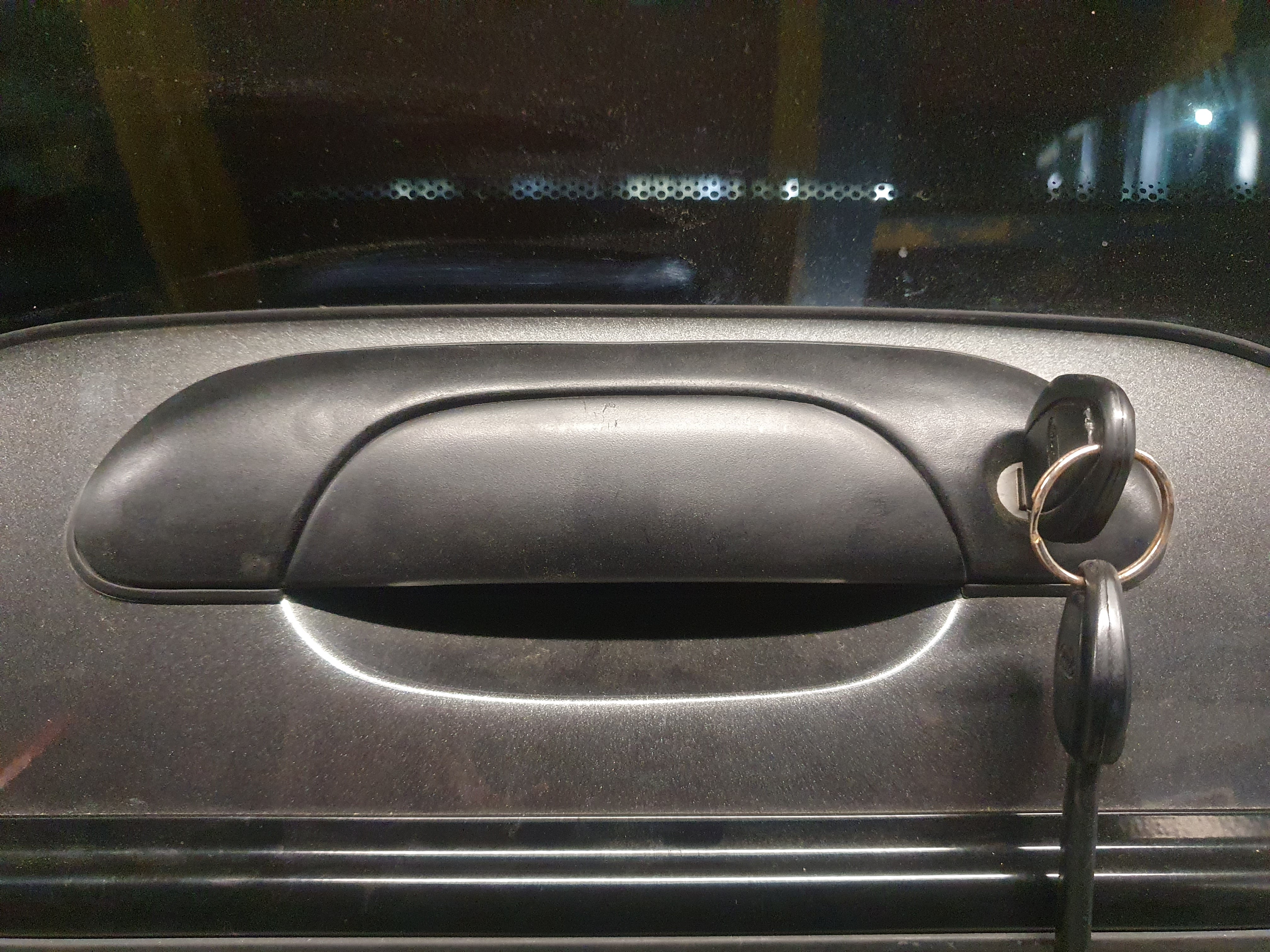 CMX / Trade Pro Plus Exterior Rear Door Handle Lock inc Barrel and Key ...