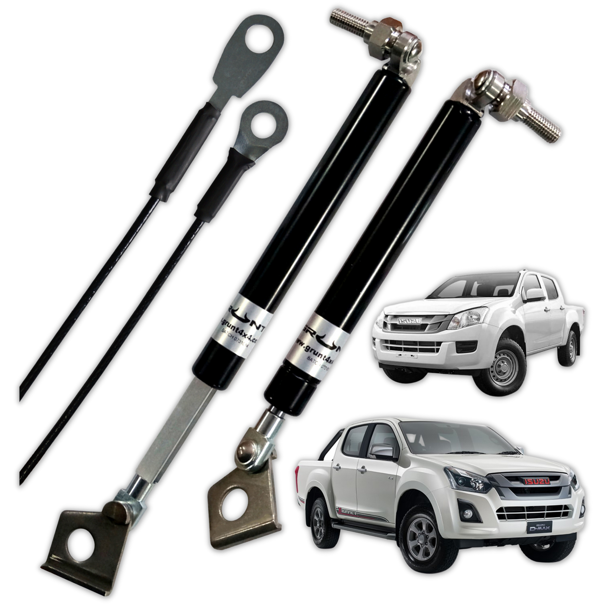 Isuzu D-Max 2012-06/2020 Tailgate Strut Assist System – Fully Equipped ...