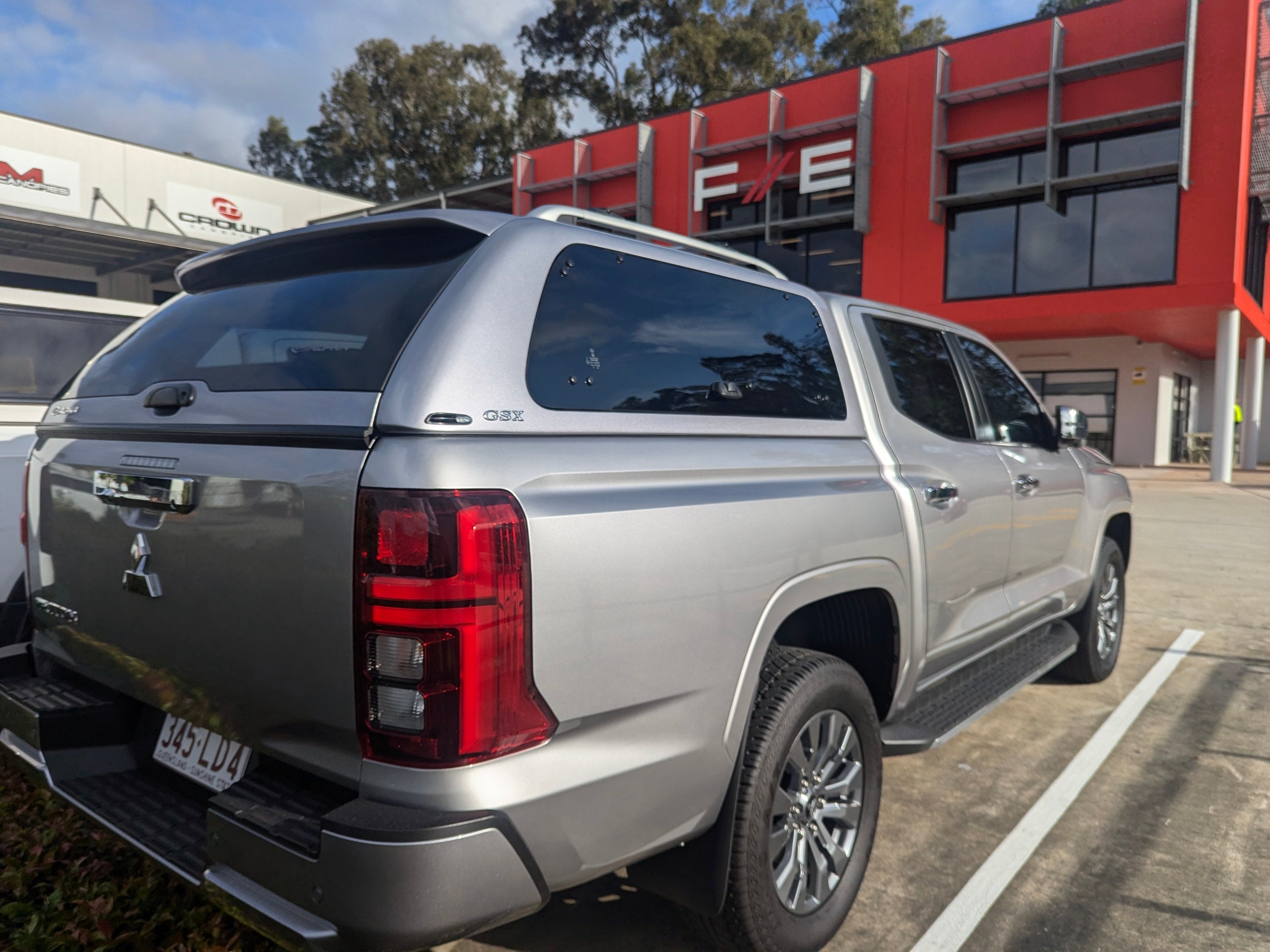 Alpha GSX Canopy - Lift Up Windows with Remote Locking to suit Mitsubi ...