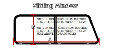 Smooth Canopy Side Sliding Window - Left hand side – Fully Equipped ...
