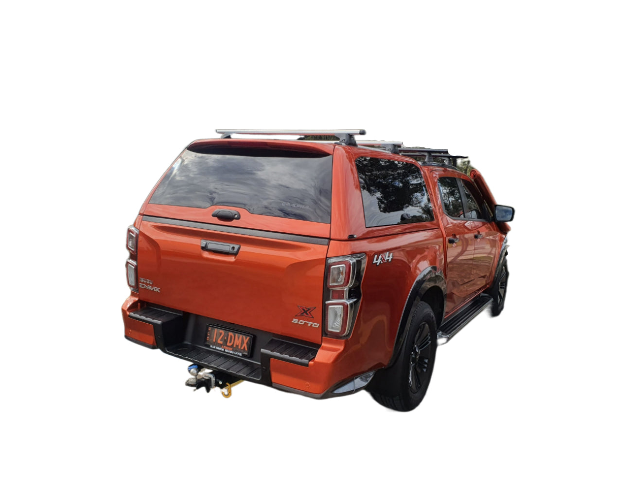 Alpha CMX Canopy with Solid Lift Up side doors to suit Isuzu D-Max 21 ...