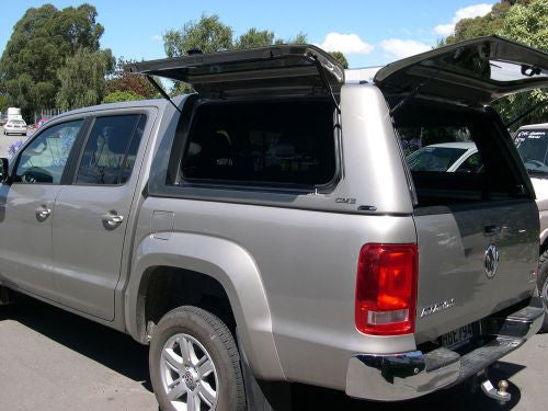 Alpha CMX Canopy with Solid Lift Up doors to suit Volkswagen Amarok 10 ...